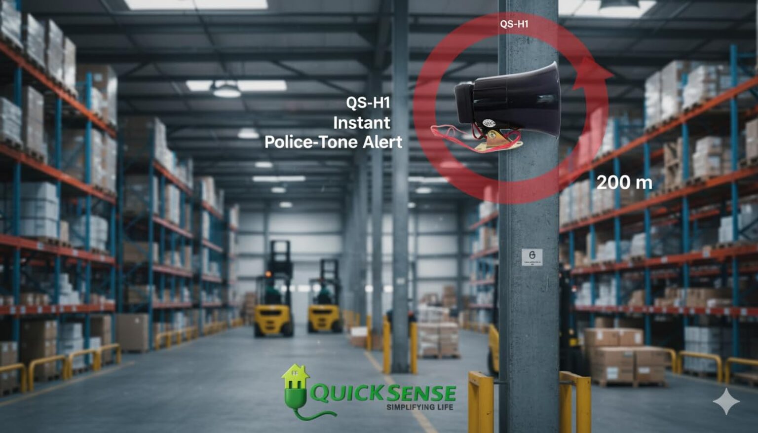 Quick Sense Electronic Siren - CompareCCTV: India's Best CCTV ...