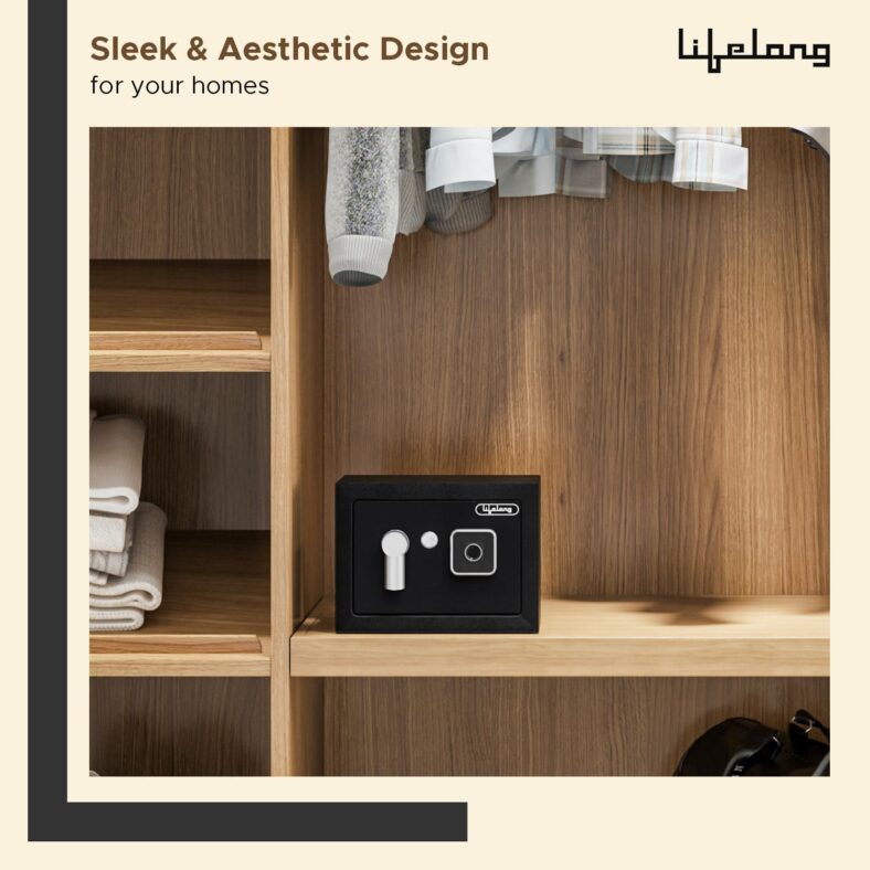 Lifelong 8.6L Digital Fingerprint Safe Locker - CompareCCTV: India's Best CCTV Comparison ...